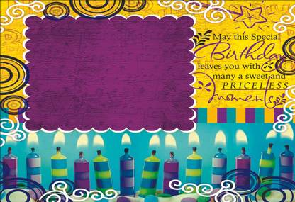 Poster Happy Birthday Insert Photo Sl-15750 (Wall Poster, 13x19 Inches ...