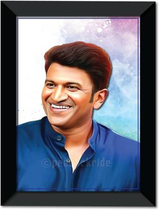 APPU Puneeth Rajkumar I Kannada Cinema I Frame A4 Fine Art Print - Personalities posters in ...