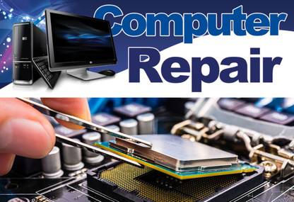 Poster Laptop & Desktop Repair For Shop sl-9878 (Large Poster, 36x24 ...