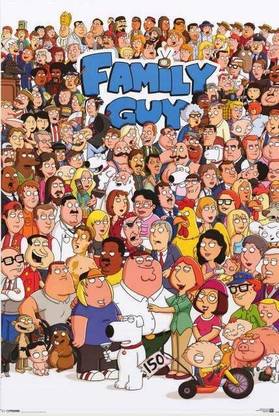 Family Guy Matte Finish Poster Paper Print - Animation & Cartoons ...