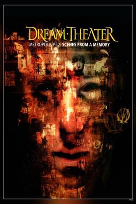 Dream Theater - Scenes From The Memory Album Cover Matte Finish Poster ...