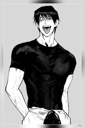 Toji Fushiguro Jujutsu Kaisen Matte Finish Poster Paper Print ...