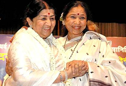 Poster Lata Mangeshkar & Asha Bhosle Classic sl-13170 (LARGE Poster ...