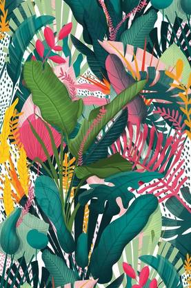 Jungle Theme Poster | Jungle Posters for Room | Unframed | With Self ...