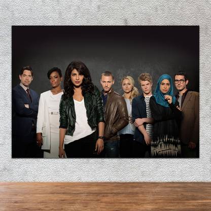 Poster Quantico Cast Priyanka Chopra sl-4910 (Wall Poster, 13x19 Inches ...