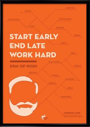 Poster Narendra Modi Politician Large Poster sl-8916 (Large Print ...