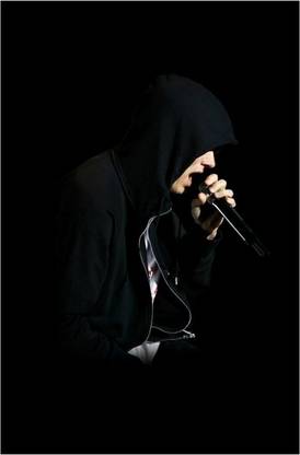Eminem Rap God Dark Poster Paper Print - Music posters in India - Buy ...