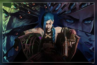 Arcane Animated Tv Series Matte Finish Poster P-12270 Paper Print ...