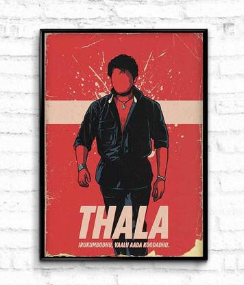 thala-poster Photographic Paper - Movies posters in India - Buy art ...