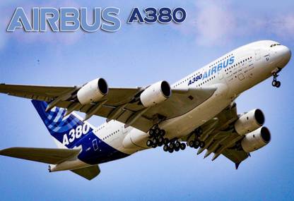 Poster Airbus A380 Aircrafts Airbus Model Airplane Aircraft sl11550 ...