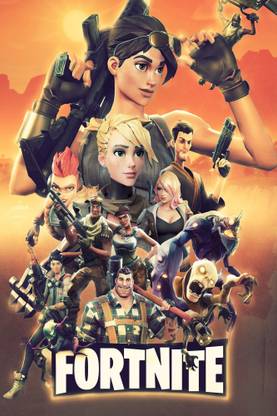 Fortnite Game Wall Poster For Room - Fortnite Poster - Poster Fortnite ...