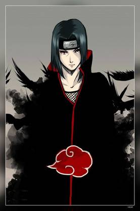 Uchiha Itachi Matte Finish Poster Paper Print - Animation & Cartoons ...