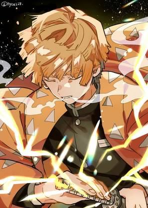 Kimetsu No Yaiba Ufotable Agatsuma Zenitsu Hyouseki Ren Matte Finish ...