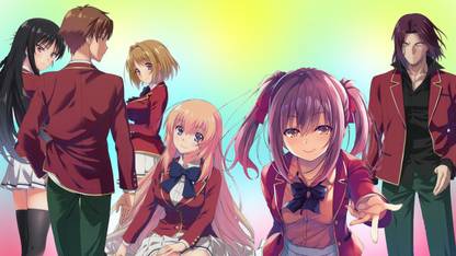 Classroom Of The Elite Matte Finish Poster Paper Print - Animation ...