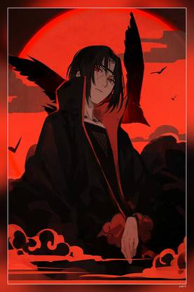 Uchiha Itachi Matte Finish Poster Paper Print - Animation & Cartoons ...