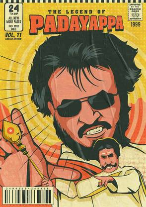 the-legend-of-padayappa-poster Photographic Paper - Movies posters in ...