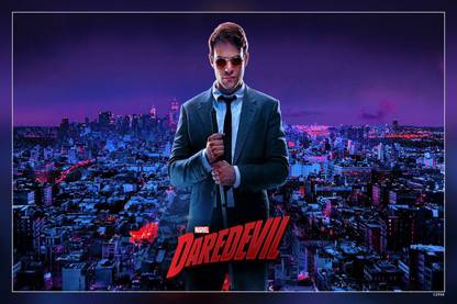 Daredevil Tv Show Matte Finish Poster P-12900 Paper Print - Animation ...