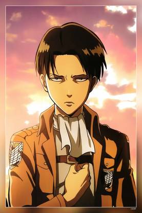 Levi Ackerman Anime Attack On Titan Matte Finish Poster Paper Print ...