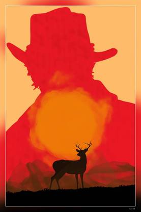 Arthur Morgan Sunset Arthur Morgan Buck Deer Rdr Red Dead Redemption ...