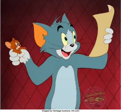 Tom and jerry poster Multicolor Photo Paper Print Poster Photographic ...