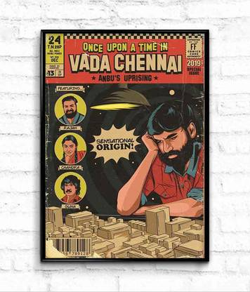 vada-chennai-comics-poster Photographic Paper - Movies posters in India ...