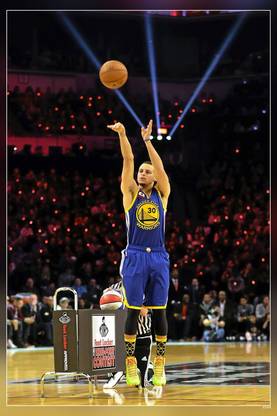 Stephen Curry - Nba Basketball Matte Finish Poster P-6544 Paper Print ...