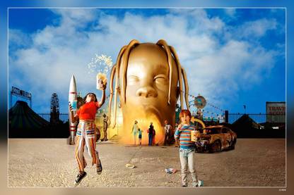 Travis Scott Astroworld Rare Album Cover Matte Finish Poster P-12484 ...