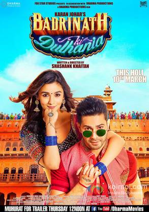 Poster Badri Ki Dulhaniya Sl-15382 (Large Poster, 36x24 Inches, Banner ...