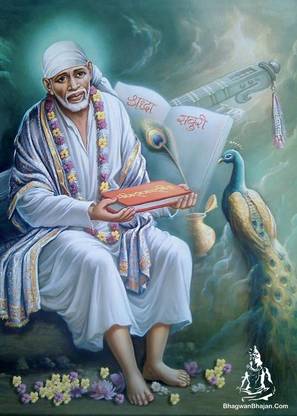 Lord of sai baba Poster Multicolor Photo Paper Print Poster ...