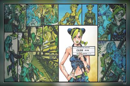 Anime Jojo S Bizarre Adventure Jolyne Cujoh Stone Jojo S Bizarre ...