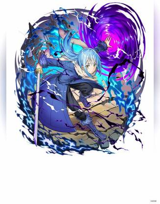 Rimuru Tempest Matte Finish Poster Paper Print - Animation & Cartoons ...