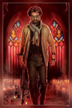 Petta Rajinikanth Tamil Movie Matte Finish Poster Paper Print - Movies ...