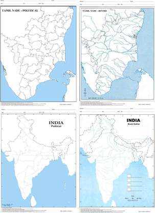 Tamil Nadu Political, Tamil Nadu Rivers, India Political & India ...