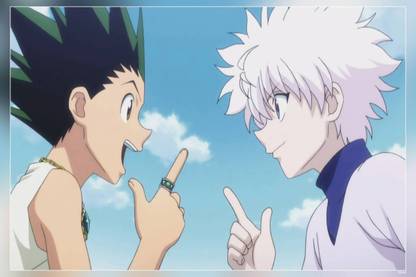 Hunter X Hunter Gon Cs Killua Zoldyck Matte Finish Poster P-9060 Paper ...