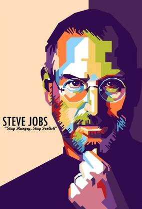 Poster Steave Job Digital Art sl-15041 (Wall Poster, 13x19 Inches ...