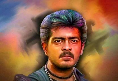 Poster Ajith Superstar sl-9306 (Large Poster, 36x24 Inch, Banner Media ...