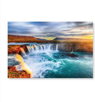 SR Creative Craft Nature Wall Poster for Entrance/Living Room/Office ...