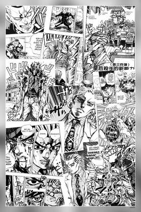 Anime Jojo Manga Part Matte Finish Poster Paper Print - Animation ...