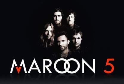 Poster Maroon 5 Music Band sl-14591 (LARGE Poster, 36x24 Inches, Banner ...