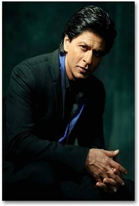 superstar sharukh khan Fine Art Print - Personalities posters in India ...