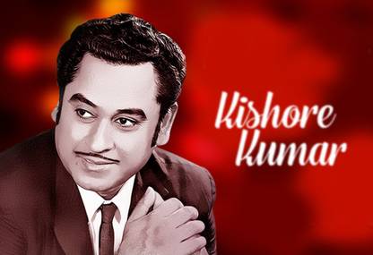 Poster The Legend Kishore Kumar Bollywood Singer sl-13843 (Wall Poster ...