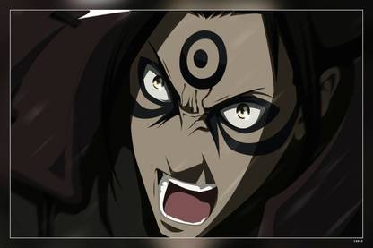 Anime Naruto Hashirama SenjuMatte Finish Poster Paper Print - Animation ...