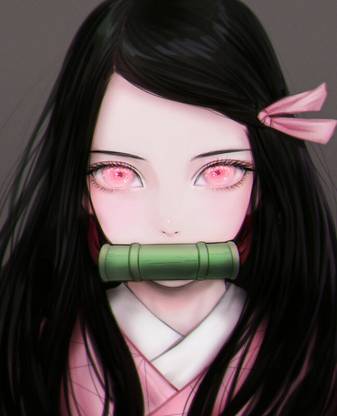 Kimetsu No Yaiba Ufotable Kamado Nezuko Take Heart Lon Matte Finish ...