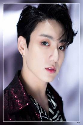Jungkook Bts K-Pop Matte Finish Poster Paper Print - Animation ...