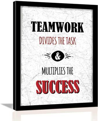 Motivational Wall Frames for Home and Office Meeting Room - Wall Poster ...