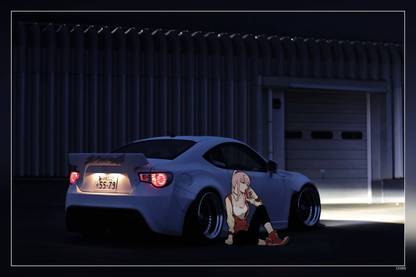 Jdm Japanese Cars Zero Two Darling In The Franxx Hd Matte Finish Poster ...