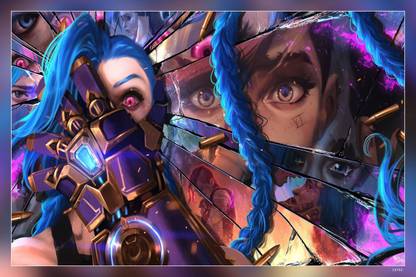 Arcane Animated Tv Series Matte Finish Poster P-13732 Paper Print ...