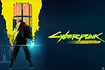 Cyberpunk Edgerunners David Sandevistan Poster 18 x 12 inch 300 GSM ...