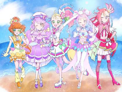 Precure Pretty Cure Anime Series hd Matte Finish Poster Print Paper ...