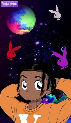 HD wallpaper playboicarti x space playboi carti nail poster Paper Print ...